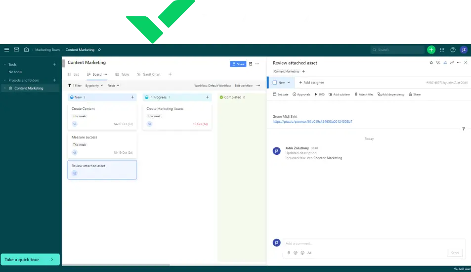 Digital Asset Management (DAM) Integrated with Wrike - Pics.io