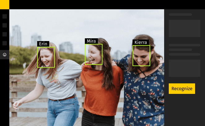 Digital Asset Management with Facial Recognition Pics.io DAM Solution